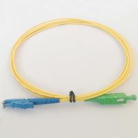 China E2000 - SC Fiber Optic Patch Cord Single Mode Simplex G657A1 2.0mm APC / UPC Polish for sale