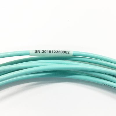 Cina acqua del cavo OM3 50/125μM 3.0mm OFNR della toppa di 8F MPO per l'infrastruttura del centro dati in vendita