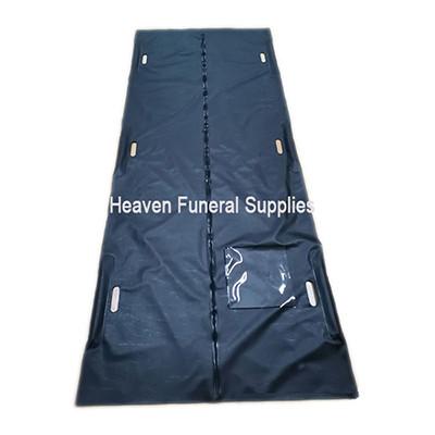 China Quick Shipping Heavy Duty PVC Mortuary Body Bag with 6 built-in handles for sale