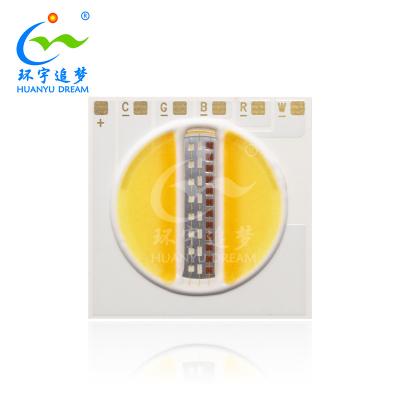 Cina LED COB sintonizzabile personalizzato 25W 300mA 1919 5 in 1 chip COB LED RGBCW in vendita