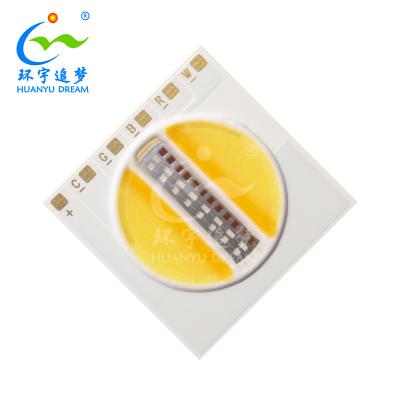 Cina LED COB sintonizzabile personalizzato 25W 300mA 1919 5 in 1 chip COB LED RGBCW in vendita
