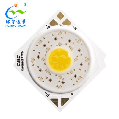 China 1917 Tunable COB LED Chip 30W RGB 3 In 1 Red Green Blue LED COB 300Ma for sale