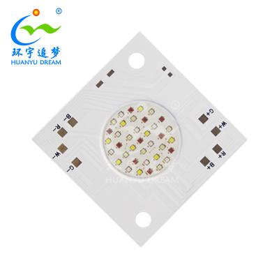 China RGBW 4 In 1 Tunable COB LED Chip 8W 20W 100W 200W 120 Degree View Angle for sale