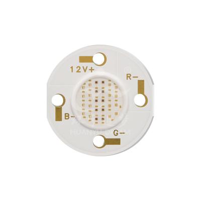 China 1708 COB 3IN1 RGB COB LED 12-14V 5W LED CHIP for Stage Lighting for sale