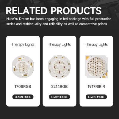 중국 RGB 30W 저전력 고 방사 강도 4136 라운드 COB LED 칩 (무대 조명용) 판매용