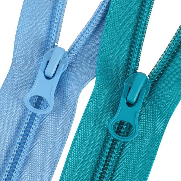 Quality Factory Hot Wholesales 3# 5# 7# 8# 10# Nylon Long Chain Zipper Same Color Teeth Zip Colorful Nylon Zipper For Bag Clothing Shoes for sale