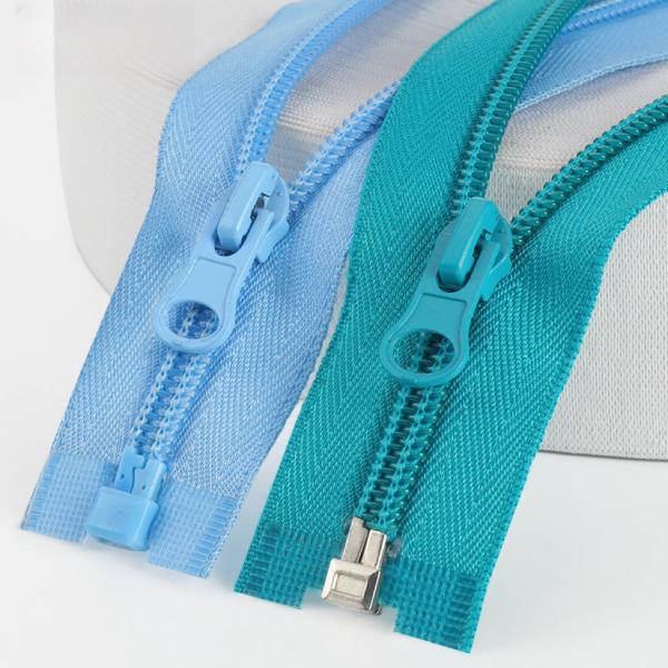 Quality Factory Hot Wholesales 3# 5# 7# 8# 10# Nylon Long Chain Zipper Same Color Teeth for sale