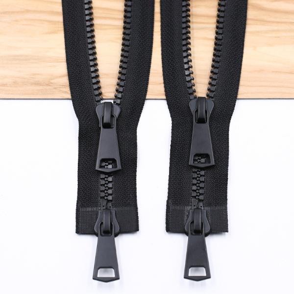 Quality Standard Teeth Plastic Zippers for Eco-friendly and Sustainable Products for sale