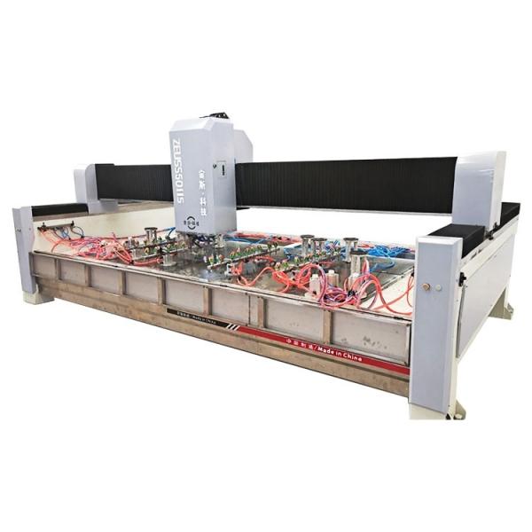 Quality Double Heads Stone Grinding Machine with PLC & Gearbox High Productivity CNC Machining Center Featuring Engine & Pump for sale