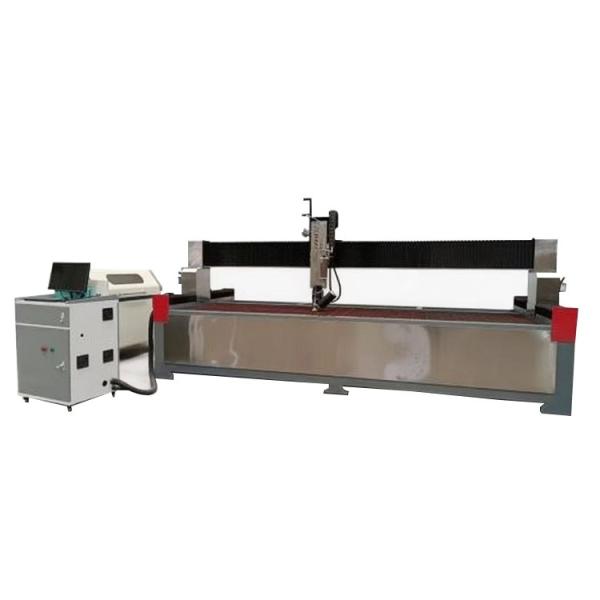 Quality Five Axis Waterjet Stone CNC Engraving/Cutting Machine Core Components Engine Motor Gear Pump PLC Gearbox ZEUS Brand 380V/220V for sale