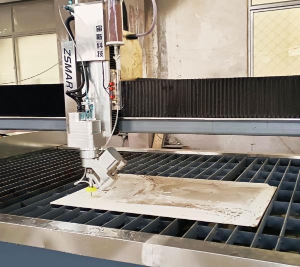 Quality Five Axis Waterjet/Stone CNC Engraving & Cutting Machine with PLC Motor Engine for sale