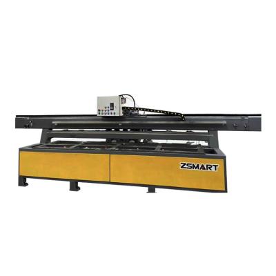 China 45 Degree Chamfering Machine with Gearbox 220V/380V 7.5kw+2.2kw*4 Power Cutting Motor & Four Edge Grinding Motors for sale