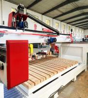 Quality 3 Axis 15 kW CNC Bridge Cutting Machine for Granite with Motor 220V/380V for sale