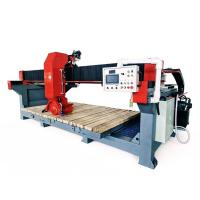 China ZEUS 3 Axis PLC Controlled Stone CNC Bridge Cutting & Chamfering Machine with Engine and Pump for sale