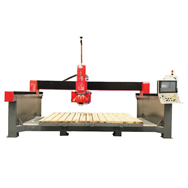 Quality 5 Axis 15kw Bridge Cutting Machine for Stone Customizable CNC Machine with Maximum Cutting Length Stone Machinery for sale