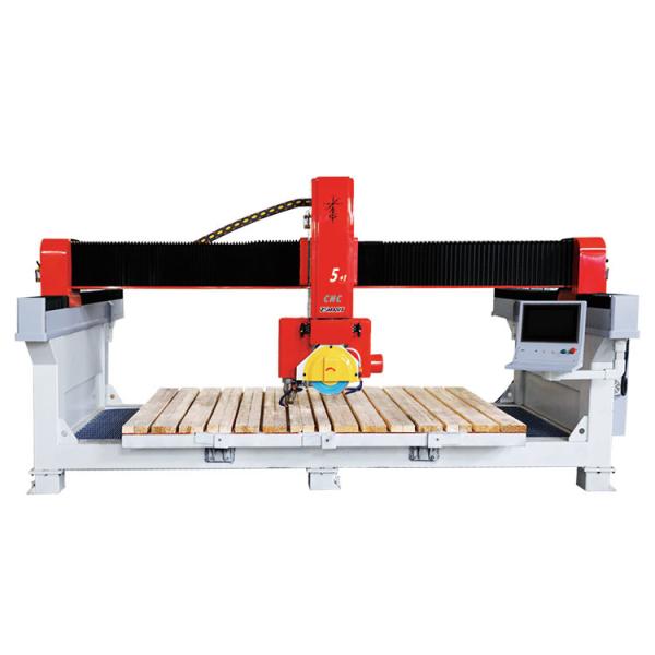 Quality 5 Axis 15kw Bridge Cutting Machine for Stone Customizable CNC Machine with Maximum Cutting Length Stone Machinery for sale