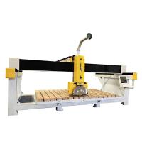 Quality ZEUS 5 Axis Bridge Stone Cutting Machine for Marble CNC 5+3 Axis Motor Core 220V for sale