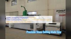 Professional Stone CNC Sawjet for Marble and Granite Cutting