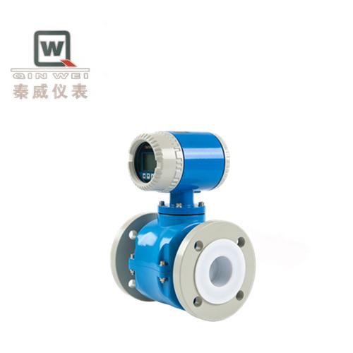 Quality High Accuracy Intelligent Electromagnetic Flowmeter 0.1m/S-15m/S Velocity for sale