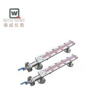 China Explosion Proof Magnetic Flap Level Gauge 24VDC Intuitive Indication for sale