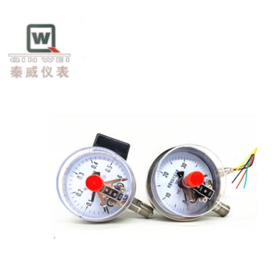 China Electric Contact Bimetallic Thermometer 2.5inch With Mechanical Display Easy Read for sale