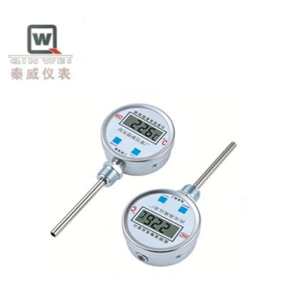 China Digital Display Bimetallic Thermometer IP67 Waterproof For Industrial Temperature Measurement for sale