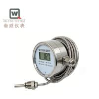 China Digital Direct Reading Pressure Thermometer Flexible Installation for sale