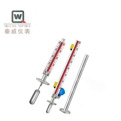 China Top Mounted Magnetic Flap Level Gauge High Accuracy With No Side Wall Openings for sale