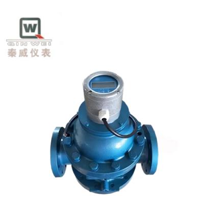 China 24V DC Positive Displacement Flowmeter Stainless Steel Seal Rotary Flow Meter for sale