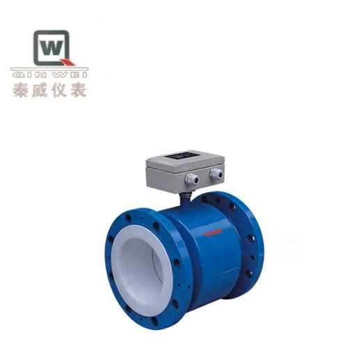 Quality PTFE Lined Electromagnetic Flowmeter IP65 IP68 Food Beverage for sale