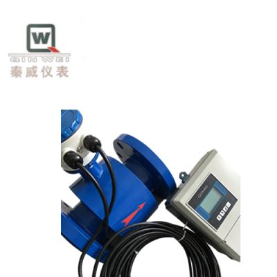 China Compact Sanitary Electromagnetic Flowmeter DN15-DN100 Tri Clamp 3A CIP SIP Hygienic for sale
