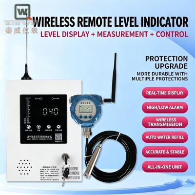 China Wireless LoRa Electronic Water Tank/Reservoir Level High/Low Alarm Remote Control Box for sale