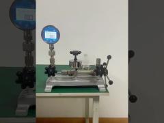 Oil Pressure Calibration Bench 6MPa & -80Kpa Vacuum Gauge Calibrator