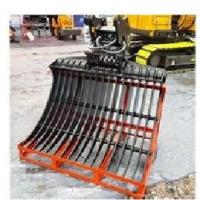 China Rotary rake can be rotated 360 degrees, multi-angle operation for sale