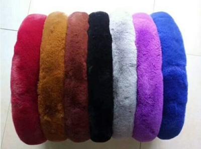 China Fur warm soft car steering wheel cover from China factory for sale