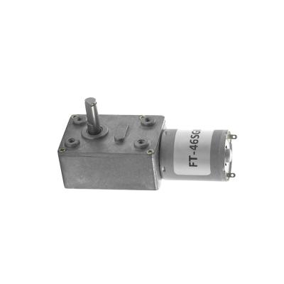 China FT-46SGM370 3-24v Big Torque Worm Gear Motor for Massage Health Care Equipment for sale
