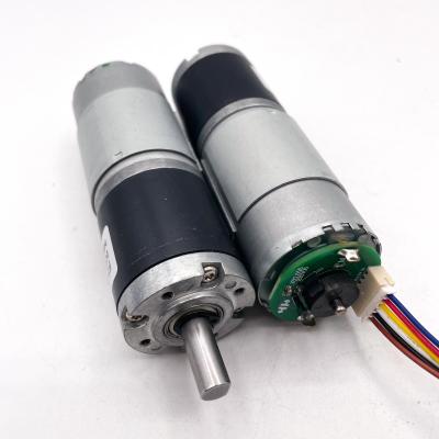 China Customization FT-42PGM775  42mm  Planetary Gearbox with  Dc 12-24v Carbon Brushed 775 Motor for sale