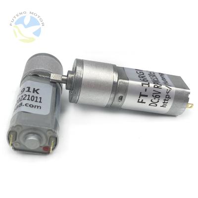 China 5v-24v Small Electric Motor 16mm Diameter Gearbox with 050 Motor for sale