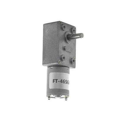 China Factory Price FT-46SGM370 12v 24v Dc Worm Geared Motor  for Robot for sale