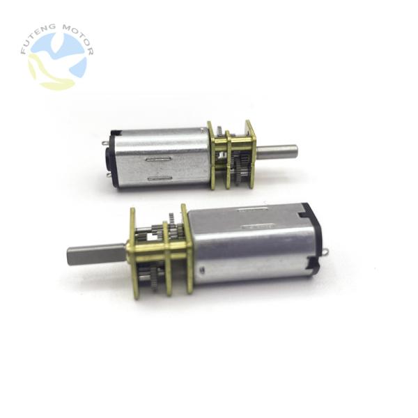 Quality FT-12FGMN20 Big Torque Silent Spur Gear Motor 5v 6v12v 24v Mini Slow Speed Rpm for sale