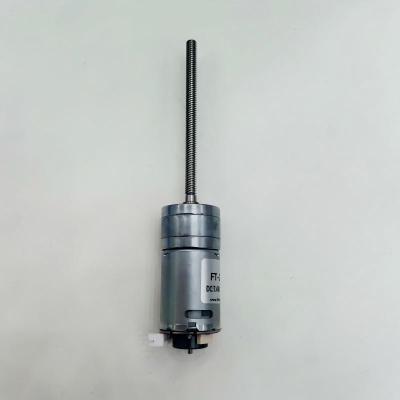 China FT-25RGM370 High Torque Spur Gear Motor Screw Shaft Install Hall Encoder for sale