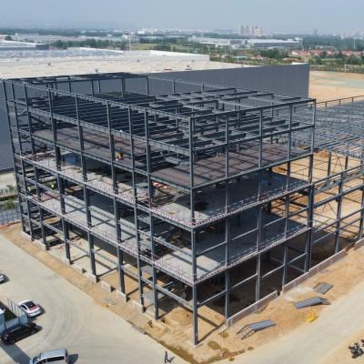 China Light Steel Structure Warehouse Garage Q235B Q355B 50 Years Life for sale