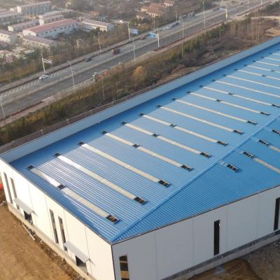 China Prefab Large-Span Steel Structure Workshop for Auto Manufacturing for sale
