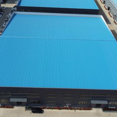 China Heavy Duty Steel Frame Workshop with 20T Crane for sale