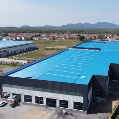 China Prefab Steel Structure Workshop with Crane for Heavy Industry for sale