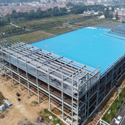 China Hot Dip Galvanized Steel Structure Workshop for Feed Factory for sale