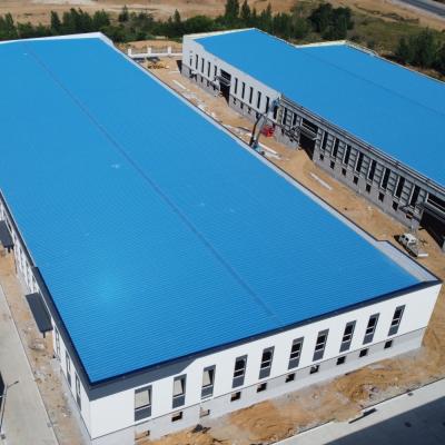 China Prefabricated Steel Buildings Portal Frame for Factory Construction for sale