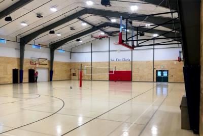 China Prefab Steel Structure Basketball Court Multi-Court Large Span for sale