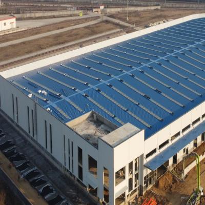 China Prefab Steel Structure Building for Warehouse Workshop Long Span for sale