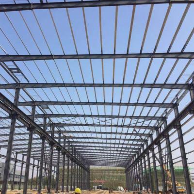 China Custom H-Section Steel Portal Frame Prefab Building Structure for sale
